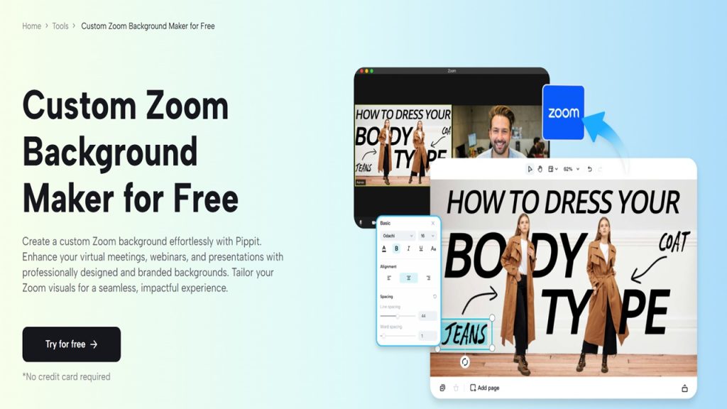 Pippit AI: Provides the Best Solution for Custom Zoom Background ...